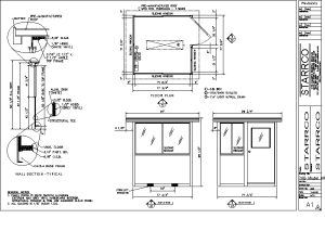 Portable Building Designs | Office Drawings - Starrco