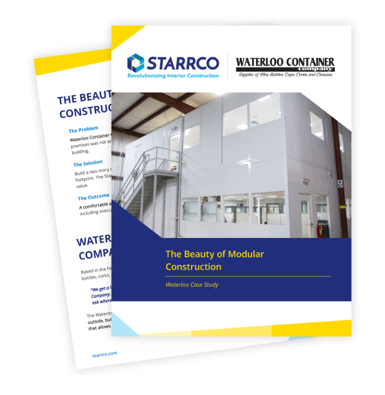 Waterloo Two-Story Modular Office | Case Study | Starrco